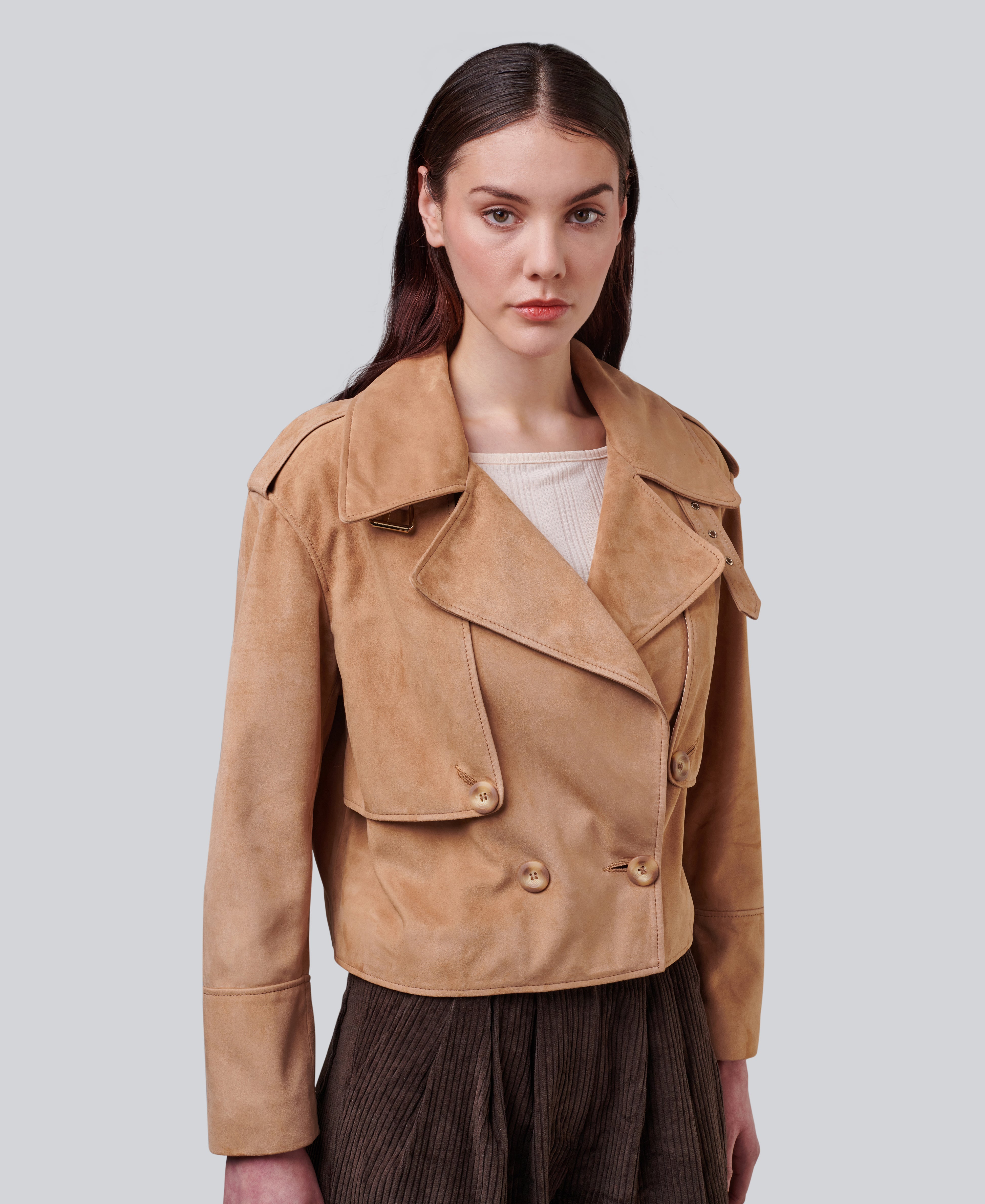 Lydia Suede Jacket – FURNIQ UK